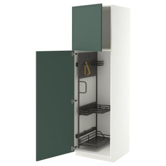 IKEA METOD Hochschrank mit Putzschrankeinr
