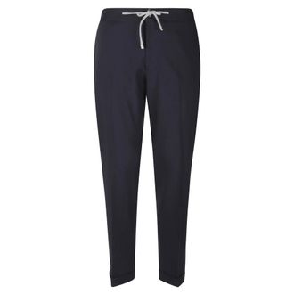 Barba Homme, Pantalons, Bleu, Taille: L Chinos