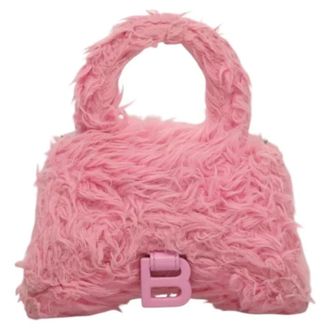 Balenciaga Pre-owned Laine sacs-main - Femme - Pre-owned - Rose - Taille: ONE Size