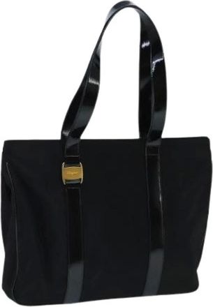 Ferragamo Damen, Pre-Owned, Schwarzk, ONE SIZEGröße