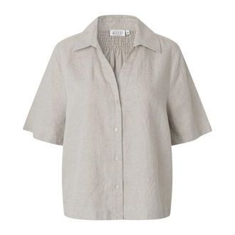 Masai Femme, Blouses et Chemises, Beige, Taille: 42 FR Chemises