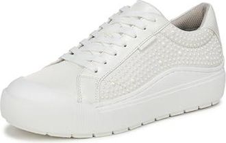 Dr. Scholls Time Off Baskets pour Femme, Blanc Lisse., 36 EU