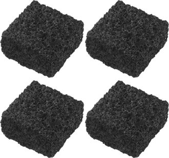 Pretyzoom 4 St&uuml;ck 4 St&uuml;ck-Pack Aromatherapie Lavastein Diffusor 4x4x2cm Nat&uuml;rliche Duftsteine aus Vulkangestein Passiver &Ouml;ldiffusor f&uuml;r Meditation Yoga Spa und 