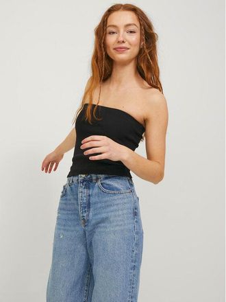 Jack & Jones Top Fiona 12234188 Schwarz Slim Fit