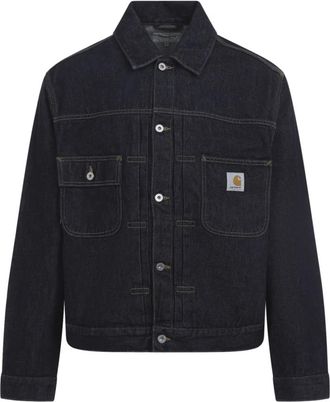 Carhartt Work in Progress Homme, Vestes, Bleu, Taille: M Veste en jean
