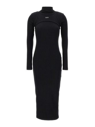 Off-white Pull Col Roul&eacute; - Noir