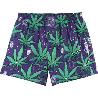 Lousy Livin Underwear Weedy Boxershorts (Purple Haze, XXL)