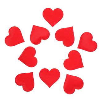 SOLUSTRE Alipis 500 St&uuml;ck Valentinstag Herzkonfetti Rot Tischdekoration und Vasenf&uuml;ller aus Unbedenklichem Material Herzf&ouml;rmiges Konfetti f&uuml;r Hochzeiten Jahres