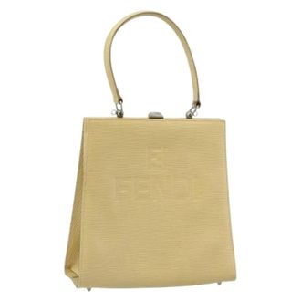 Fendi Sac &agrave; main Vintage Pre-owned - Femme - Pre-owned - Beige - Taille: ONE Size