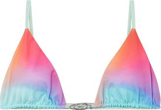 Casablanca Femme, Maillots de bain, Multicolore, Taille: 36 FR Glass Gradient Bikini Top