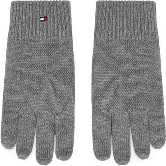 Tommy Hilfiger Herrenhandschuhe Essentials AM0AM12845 Grau