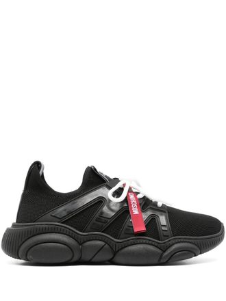 Moschino Sneakers mit dicker Sohle - Schwarz