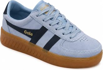 Gola Sneaker low GOLA Grandslam Suede Retro Leder Sneaker mit Plateau-Sohle