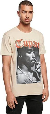 Mister Tee Tupac California Love T-Shirt pour Homme, Sable, M