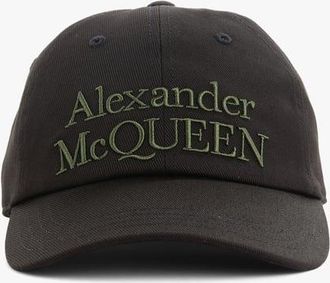 Alexander McQueen Casquette &agrave; logo