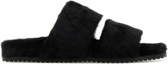 Dolce & Gabbana Homme, Chaussures, Noir, Taille: 44 EU DG Casual Slippers