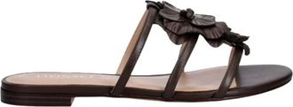 Twinset Femme, Chaussures, Brun, Taille: 40 EU Leather Flat