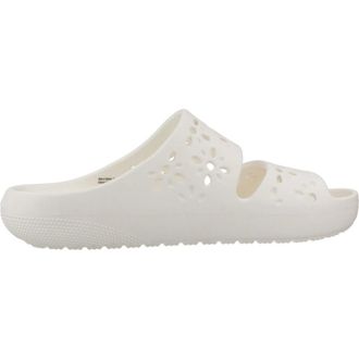 Crocs Femme, Chaussures, Blanc, Taille: 38 EU Sandales Classiques à Découpes Florales