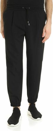 Alexander McQueen Casual Hose - Schwarz