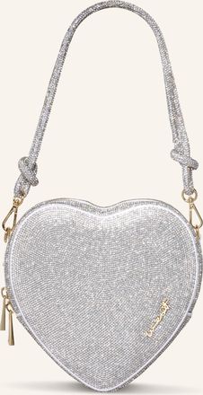 WEAT Weat Handtasche Big Heart silber