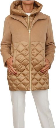 Marella Femme, Vestes, Brun, Taille: 44 FR Imbottito corto