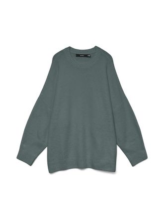 Vero Moda Curve Vmcboom Ls O-Neck Pullover Ga Noos Cur - Plus Size