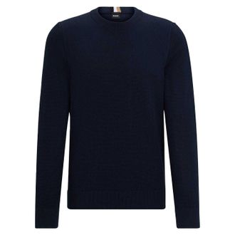 HUGO BOSS Ecaio-P Pullover f&uuml;r Herren, Jerseyware (Dunkelblau)