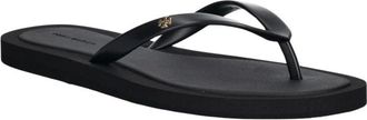 Tory Burch Tongs matelass&eacute;es Kira - Femme - Chaussures - Noir - Taille: 35 1/2 EU