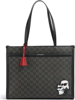 Karl Lagerfeld Sac cabas Ikon Monogram Noir