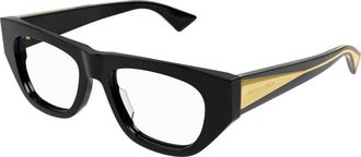Bottega Veneta Rectangular Frame - - Accessories - unisex - Schwarzk - 51 MM