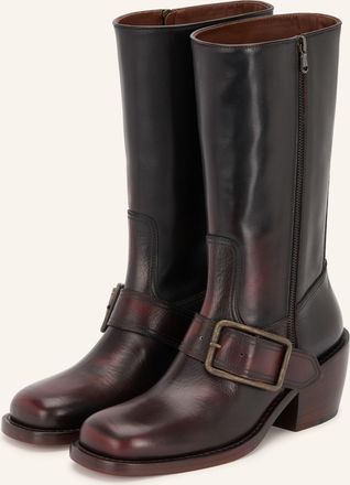 Dries Van Noten Dries Van Noten Biker Boots braun