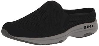 Easy Spirit Take Knit 2 Sabots pour Femme, Noir, 39 EU, Noir, 40 EU Ancho