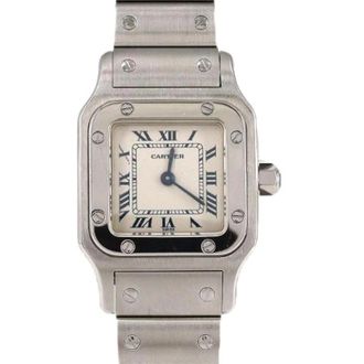 Cartier Pre-owned Santos Galbee Edelstahl Quarz - - Pre-owned - Damen - Grau - ONE SIZE