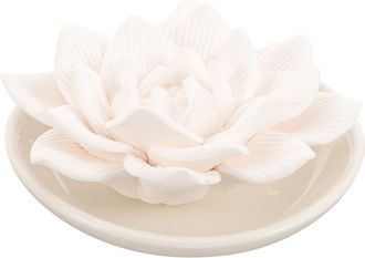 DOITOOL Aromatherapie Diffuser Lotus Bl&uuml;te Design Tragbarer &Auml;therischer &Ouml;l Diffusor f&uuml;r Schlafzimmer Wohnzimmer B&uuml;ro Dekorativer Duftstein f&uuml;r Nachhaltige Rau