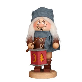 Christian Ulbricht R&auml;ucherm&auml;nnchen Wichtel Laternenbub - 27 cm