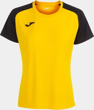 Joma Academy IV Kurzarm-T-Shirt Gelb Schwarz, 901335.901.M