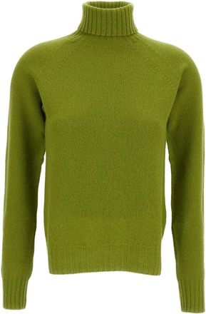 Drumohr Femme, Pulls, Vert, Taille: 42 FR Pull &agrave; col roul&eacute;