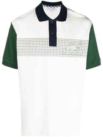 Lacoste Poloshirt aus Bio-Baumwolle - Wei&szlig;