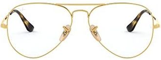 Ray-Ban Rayban mixte adulte 0RX 6489 2500 58 Lunettes de soleil, Or (Gold)