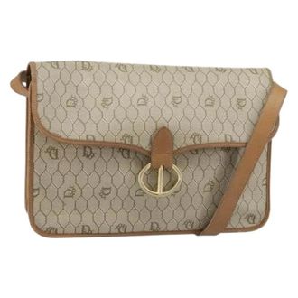 Dior Sac bandouli&egrave;re Vintage Pre-owned - Femme - Pre-owned - Beige - Taille: ONE Size
