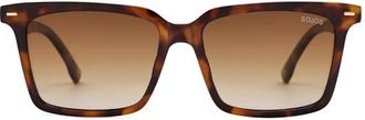 Sojos Lunettes de soleil rectangulaires polaris&eacute;es pour homme et femme - Style r&eacute;tro vintage des ann&eacute;es 90 - Cateye classique - Lunettes de soleil avec prot