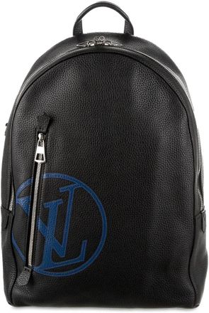 Louis Vuitton Rucks&auml;cke - Taurillon Armand LV Circle - Gr. unisize - in Schwarz - f&uuml;r Damen