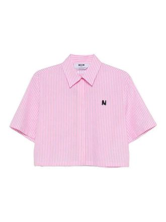 Msgm M. S.G. M. Chemise - Couleur Chair