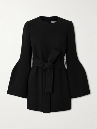 Gabriela Hearst Tunique En Laine &Agrave; Ceinture Shandon - Noir