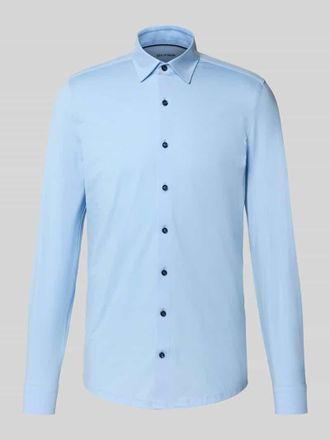 Olymp No. 6 Super Slim Business-Hemd mit Kentkragen