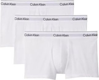 Calvin Klein Lot de 3 cale&ccedil;ons en coton m&eacute;lang&eacute;