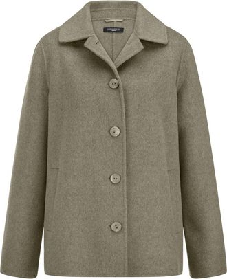 Fadenmeister Berlin Long-Jacke Fadenmeister Berlin gr&uuml;n