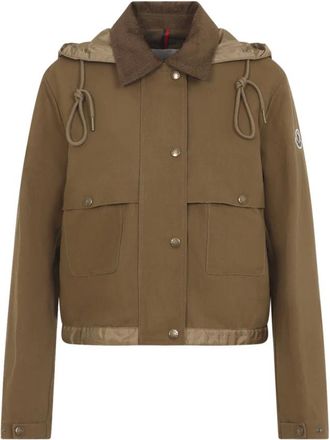 Moncler Femme, Vestes, Brun, Taille: 42 FR Aconitum Jacket