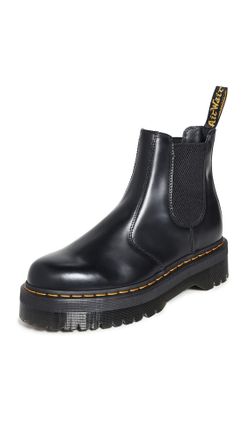 Dr. Martens Damen 2976 Polished Smooth Chelsea boots, Schwarz, 40 EU