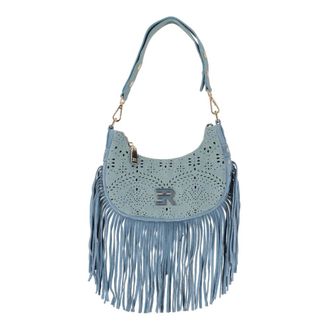 Ermanno Scervino unisex, Sacs, Bleu, Taille: ONE Size Sac Hobo Terra Jeans en Bleu